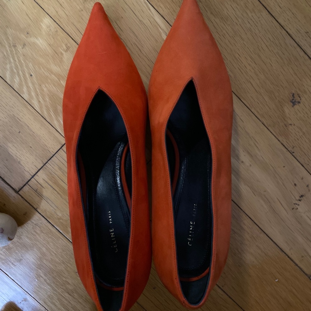 Celine Red Heels - Gem